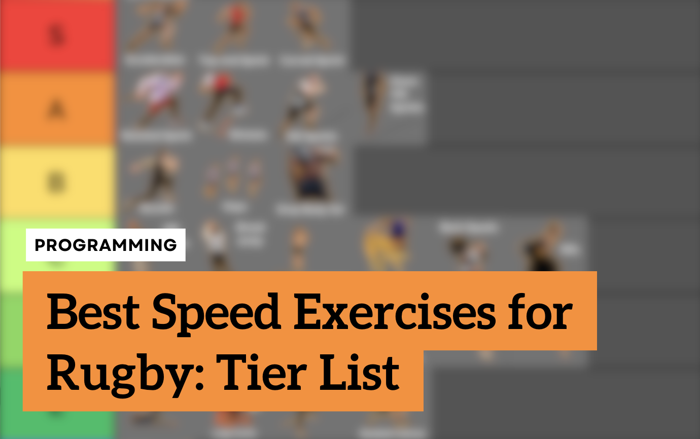 Best Speed Exercises for Rugby: Tier List - JT Performance - Strength ...